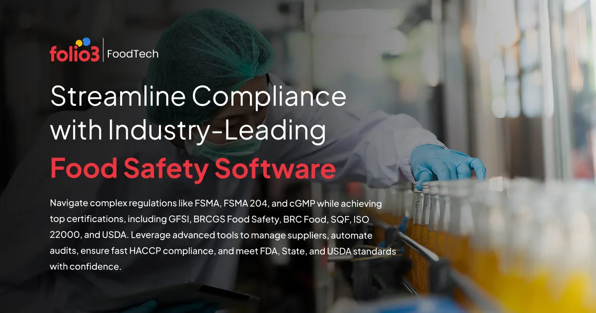 AI Food Safety Software Solution – Audit-Ready In 1 Hour