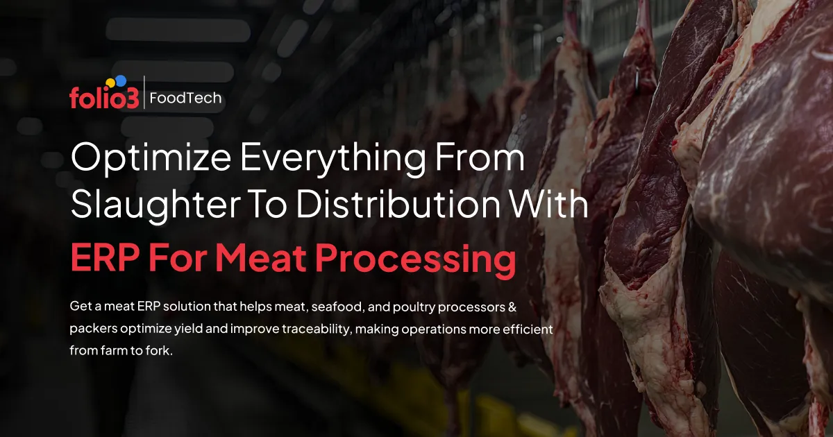 Meat Processing ERP Solutions For Meat Packers & Processors