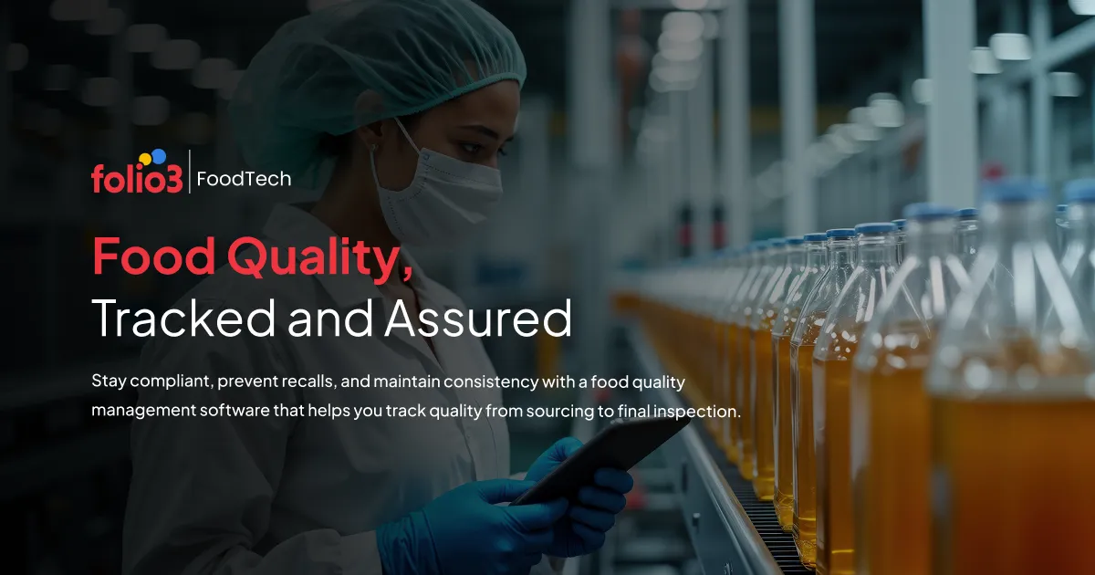 Advanced Food Safety & Quality Management Software For SMEs