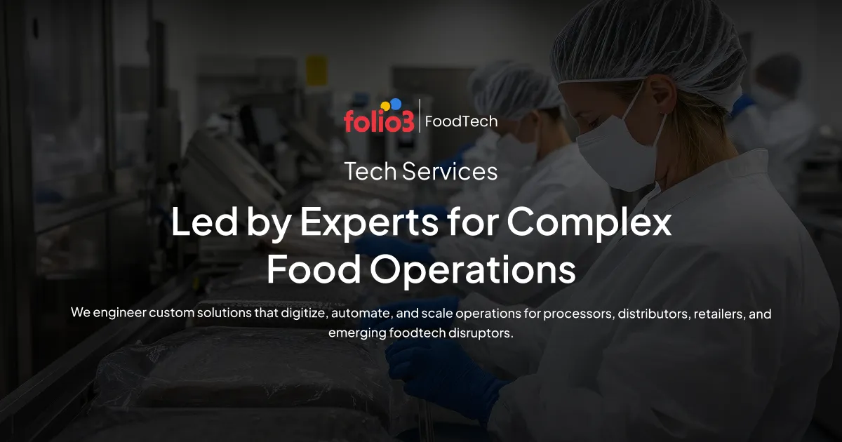 Custom Tech Services For Food Industry Operations